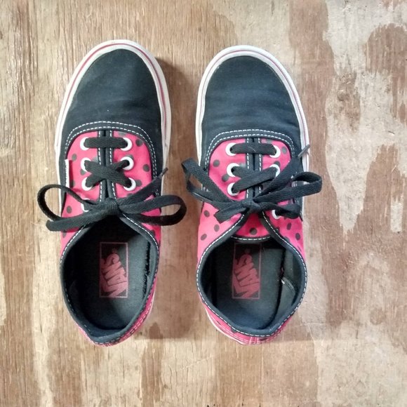 Vans | Shoes | Vans Authentic Style Ladybug Red Black Polka Dot Skater ...